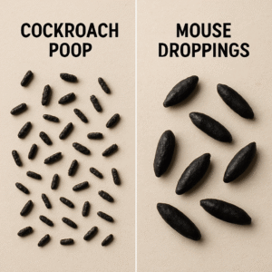 Spot Cockroach Poop and Tell it Apart from Mouse Droppings